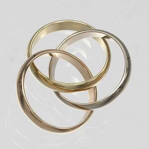 Cartier | Jewelry | Cartier 8k Gold Trinity Ring | Poshmark